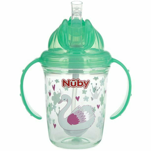 Nuby 360 Flip N' Sip Weighted Straw Cup – Kid's Stuff Superstore