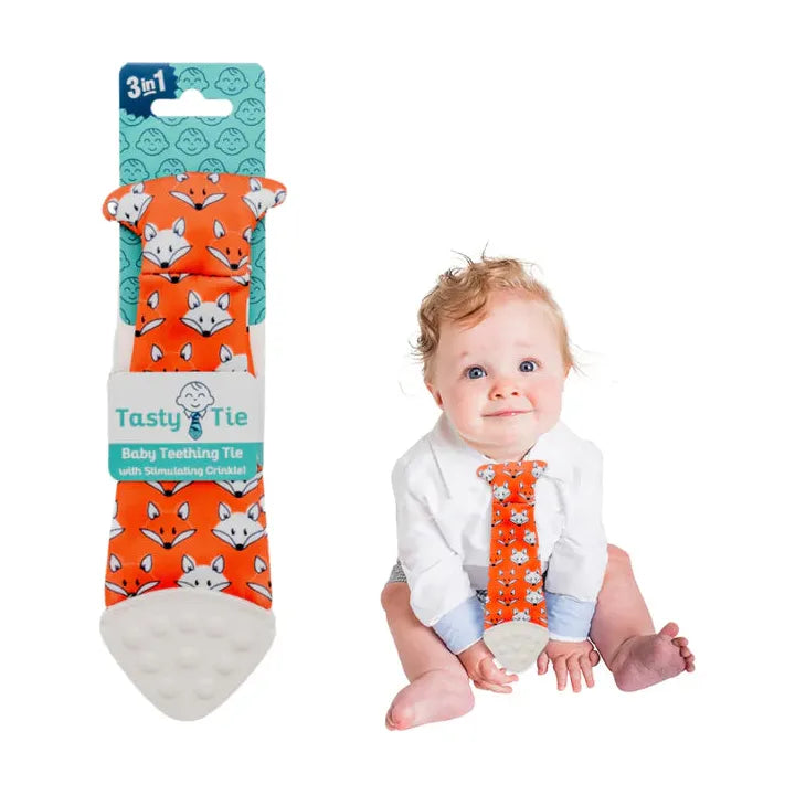 Tasty Tie Teether - Fox – Kid's Stuff Superstore